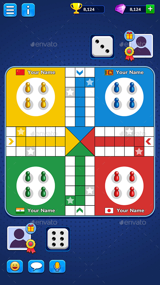 Ludo Game GUI Kit, Game Assets | GraphicRiver